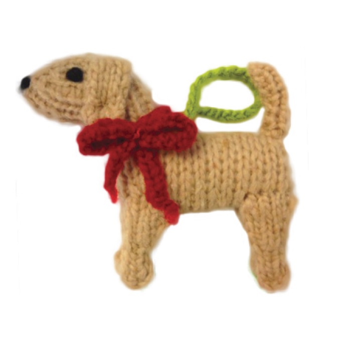 Yellow Lab Dog Ornament - Chilly Dog Sweaters